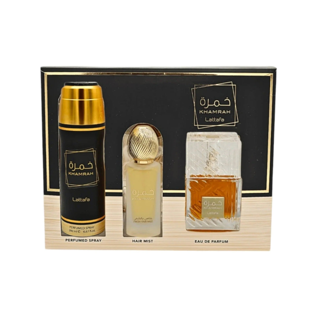 Pack Khamrah Lattafa - Elegancia y Cuidado Personal — Arabic Parfums