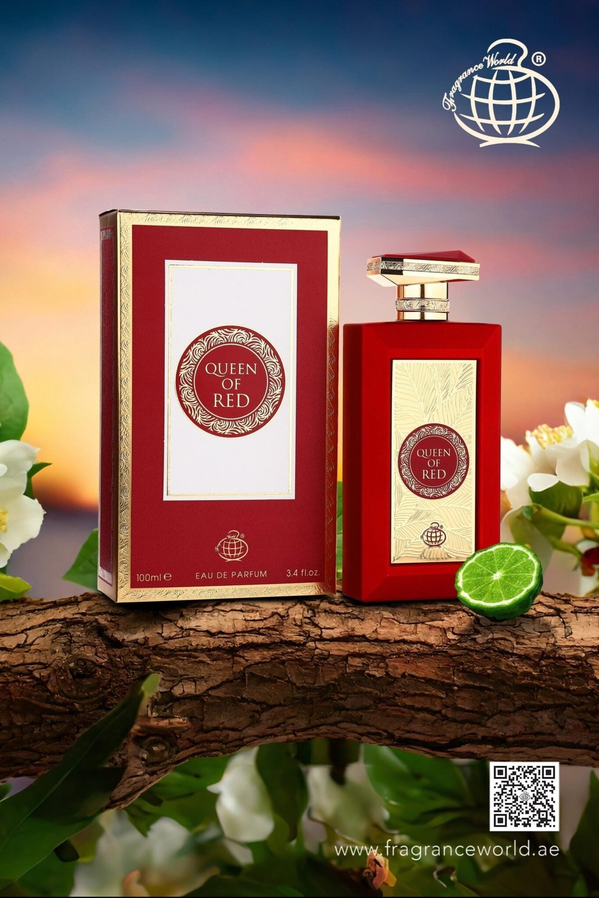 Queen of Red Fragrance World 100ml - Mustra 5 ml FRAGRANCE W — Arabic ...