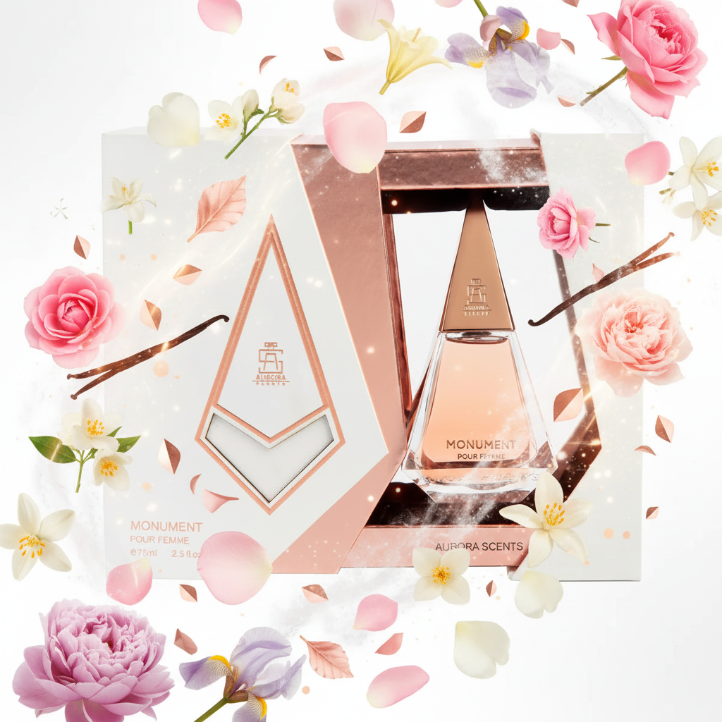 Monument Pour Femme AURORA SCENTS – Perfume floral amaderado elegante ...