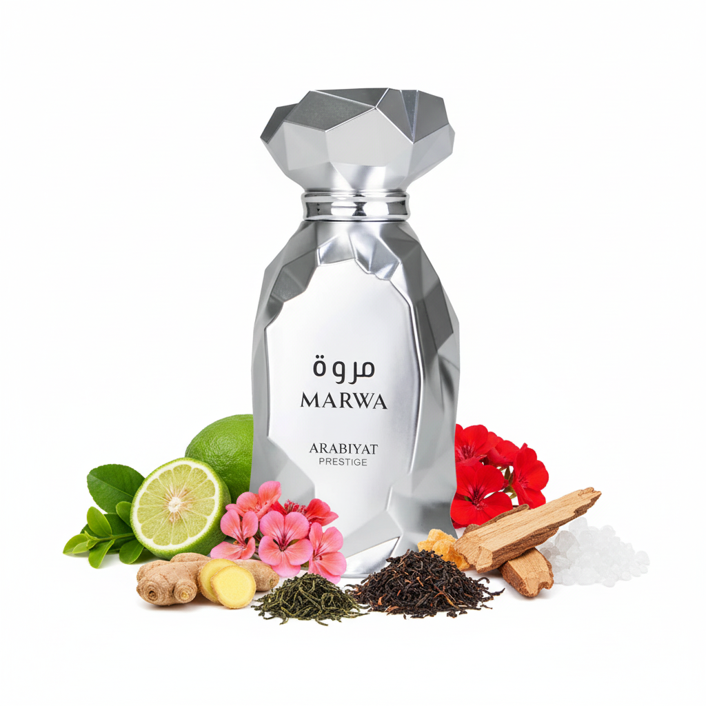 Marwa – Perfume masculino especiado, elegante y amaderado — Arabic Parfums