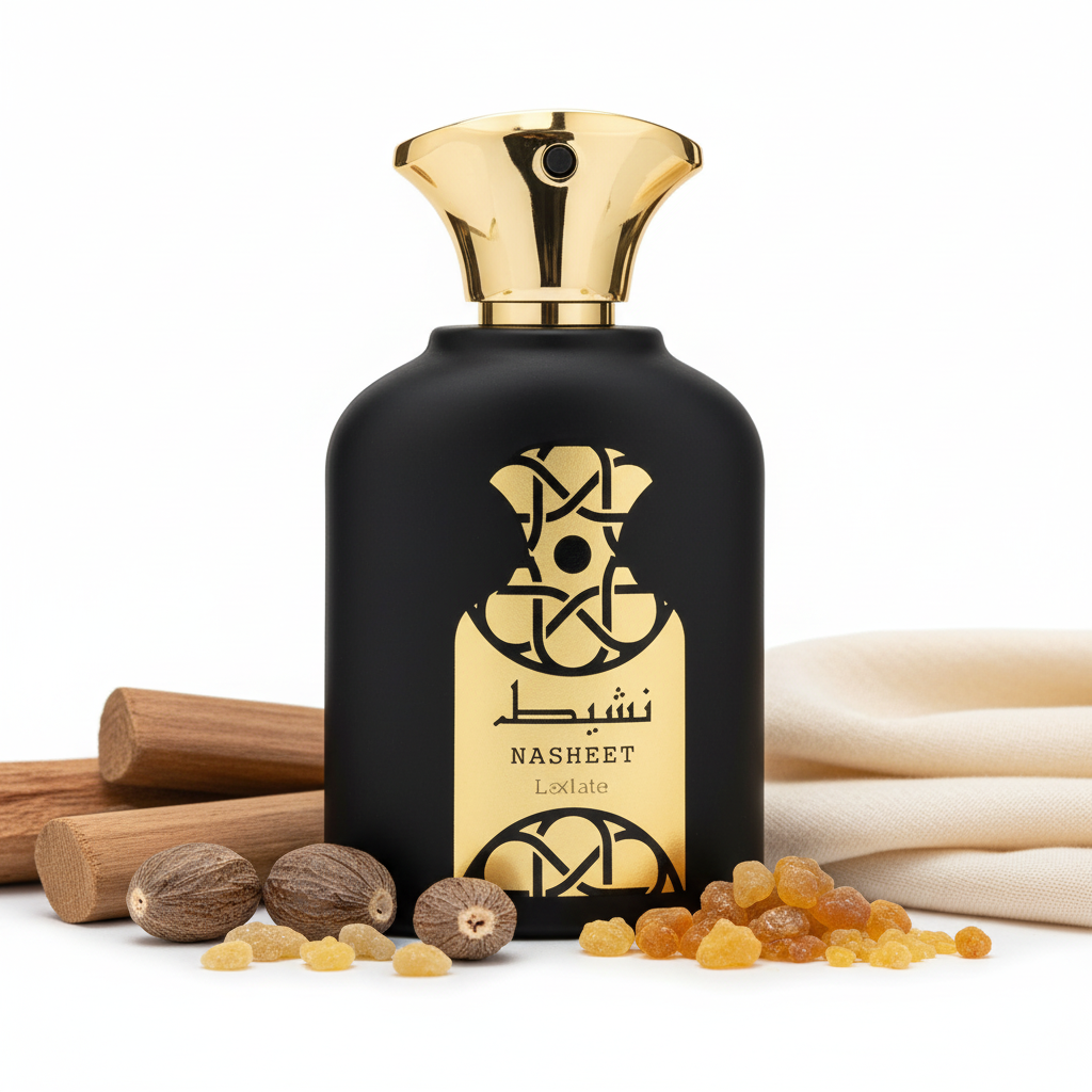 Nasheet Lattafa | Perfume Árabe Amaderado Unisex — Arabic Parfums