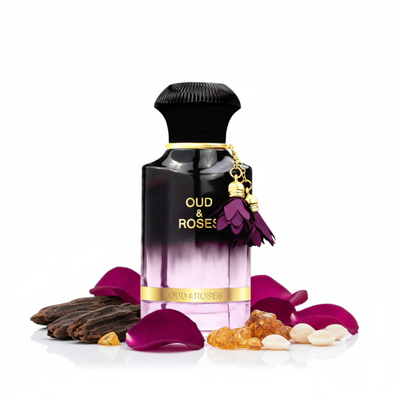 Oud & Roses Ahmed Al Maghribi – Perfume unisex oud y rosa 60ml — Arabic ...