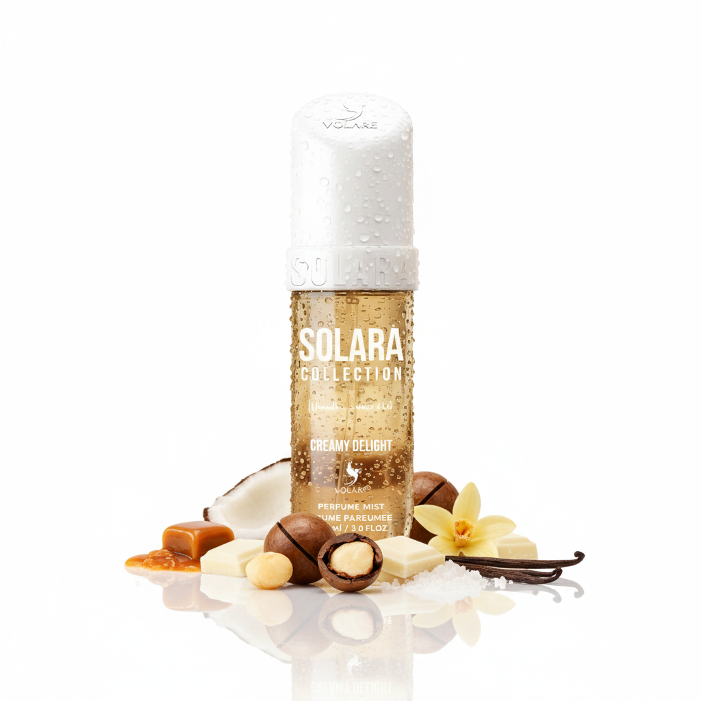 Solara Creamy Delight Volare | Caramel Coconut Gourmand Body Mist ...